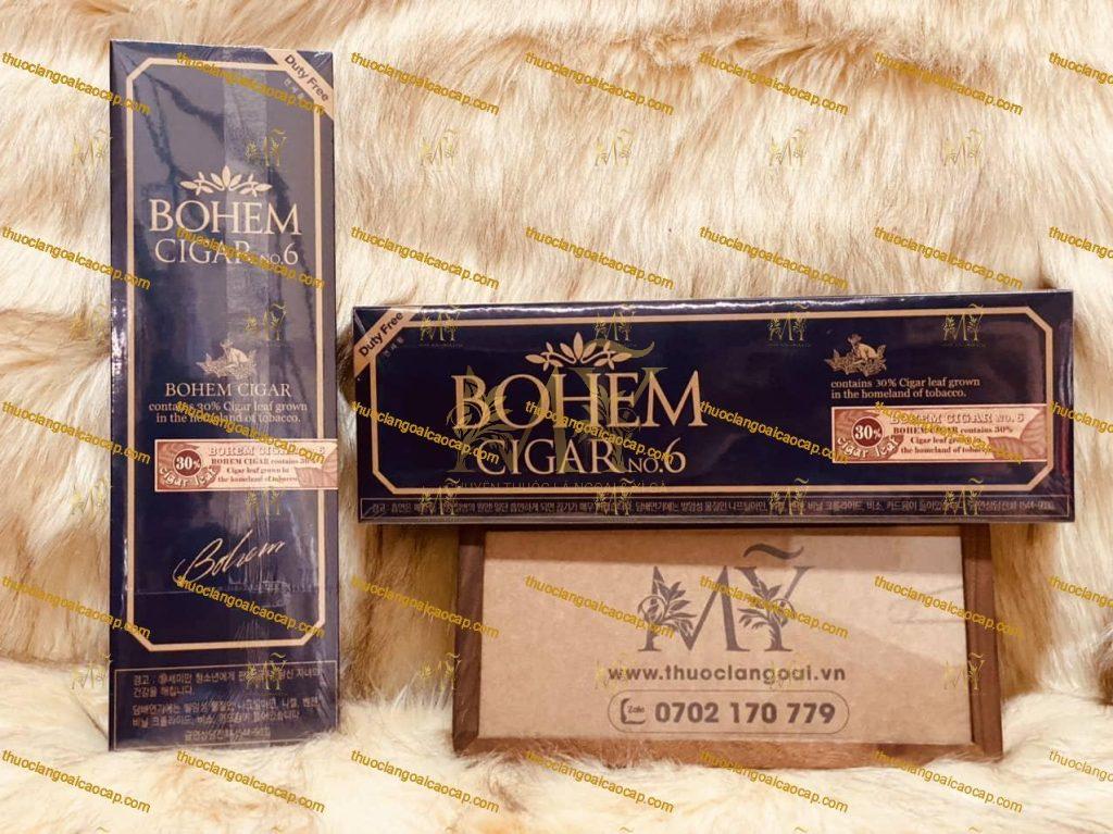 Thuốc Lá Bohem Cigar Mini No.1 , No.5, No.6 (Sách Tay Hàn Quốc) - %siten